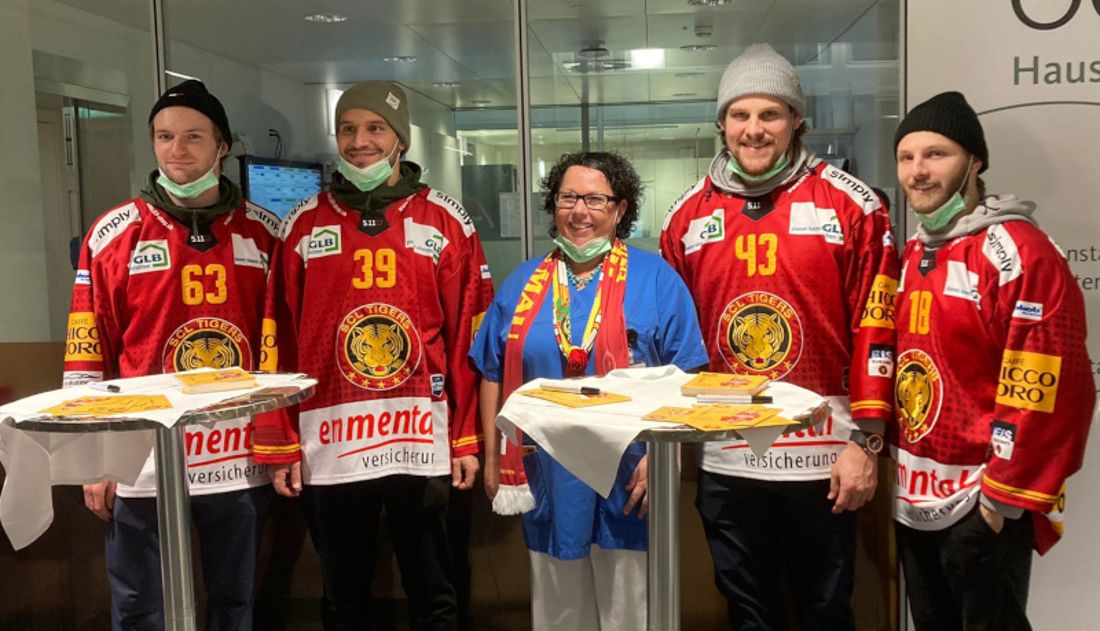 Besuch der SCL Tigers